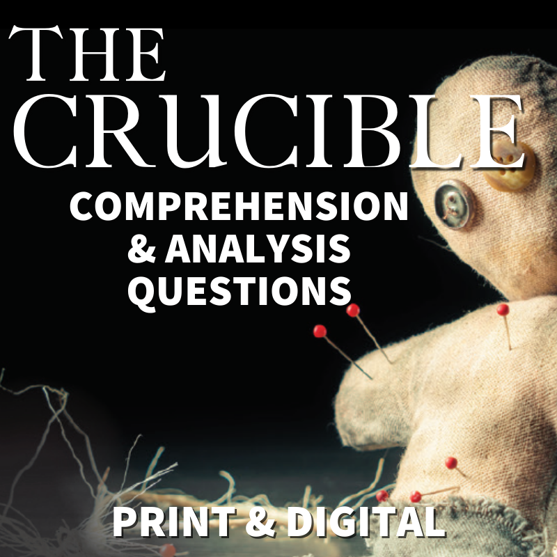 The Crucible Teaching Guide - Comprehension & Analysis Study Guide Que ...