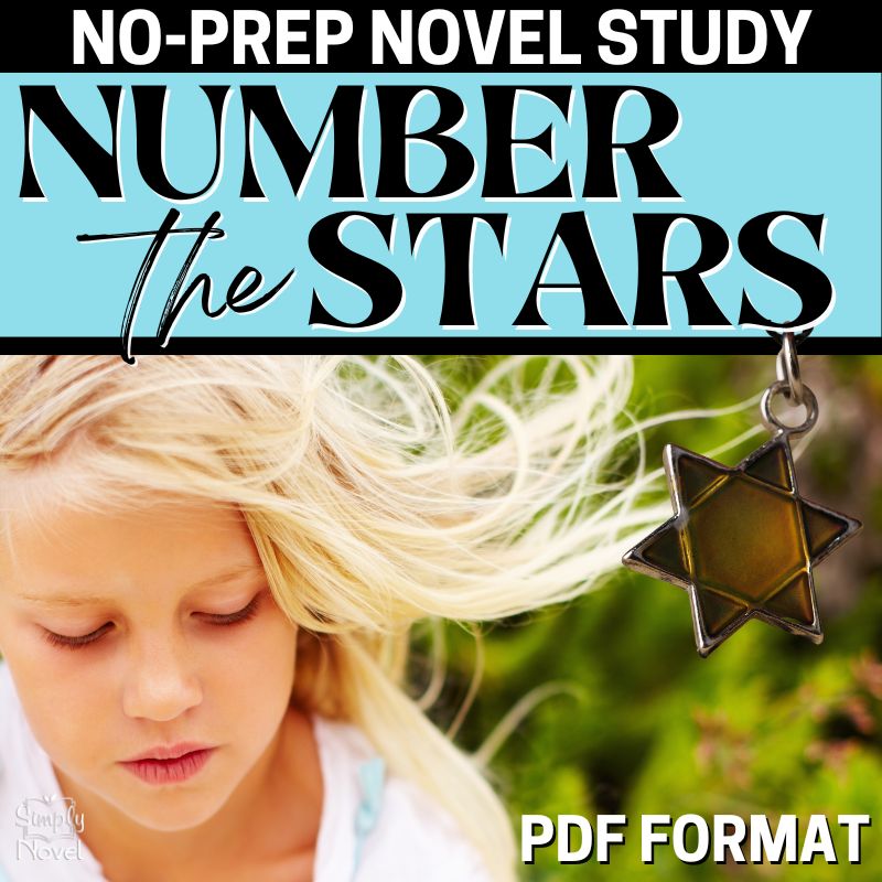 Number the Stars Novel Study Unit Activities, Writing, Tests – Simply Novel
