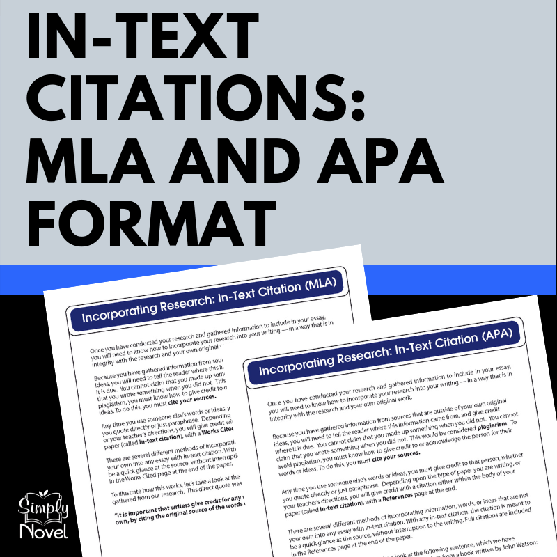 In Text Citation Apa Format